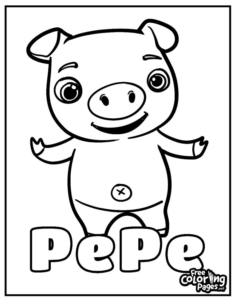 Cocomelon Coloring Pages - Free Coloring Pages