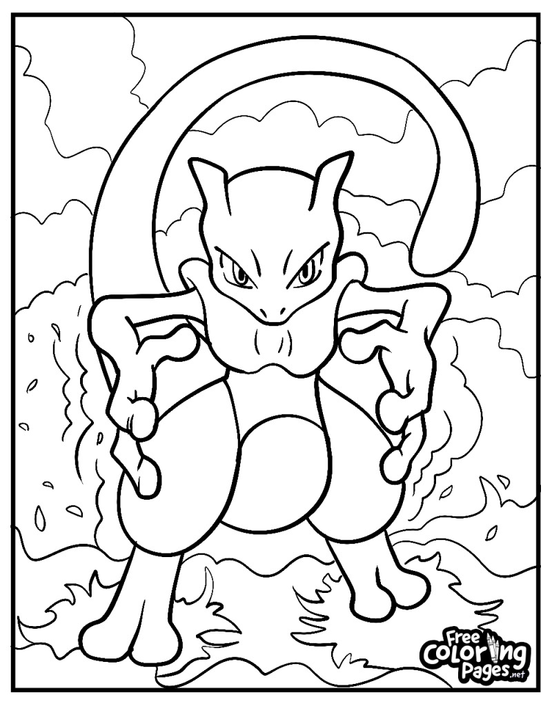 Pokemon Coloring Pages - Free Coloring Pages